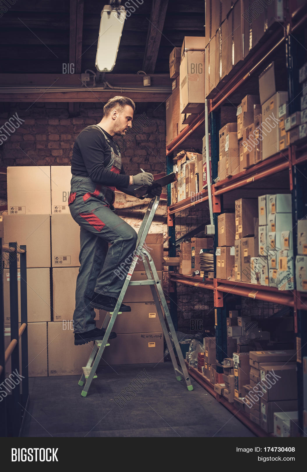 Storekeeper Manual Image & Photo (Free Trial) | Bigstock