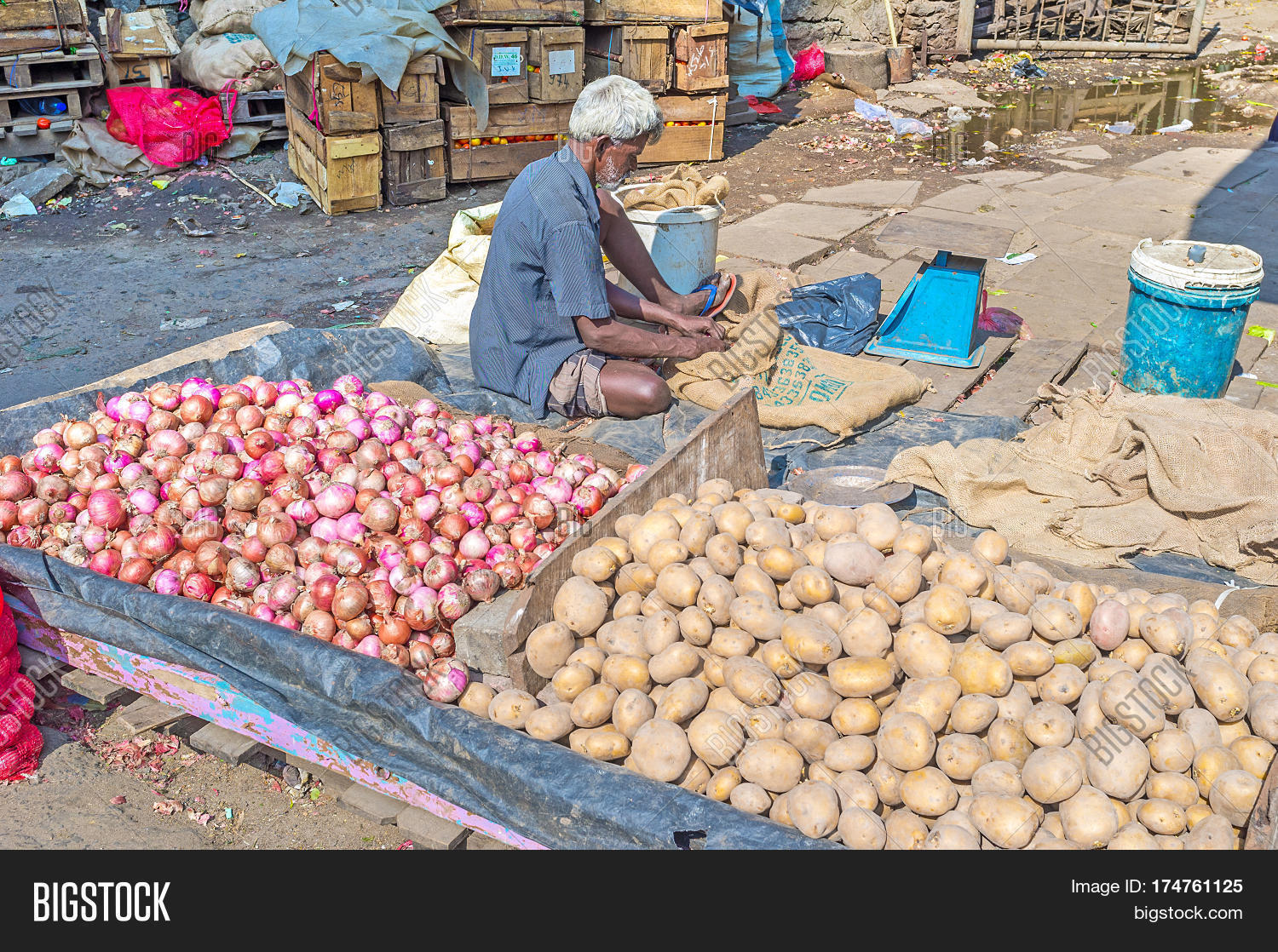 Slum Market Colombo Image & Photo (Free Trial) | Bigstock