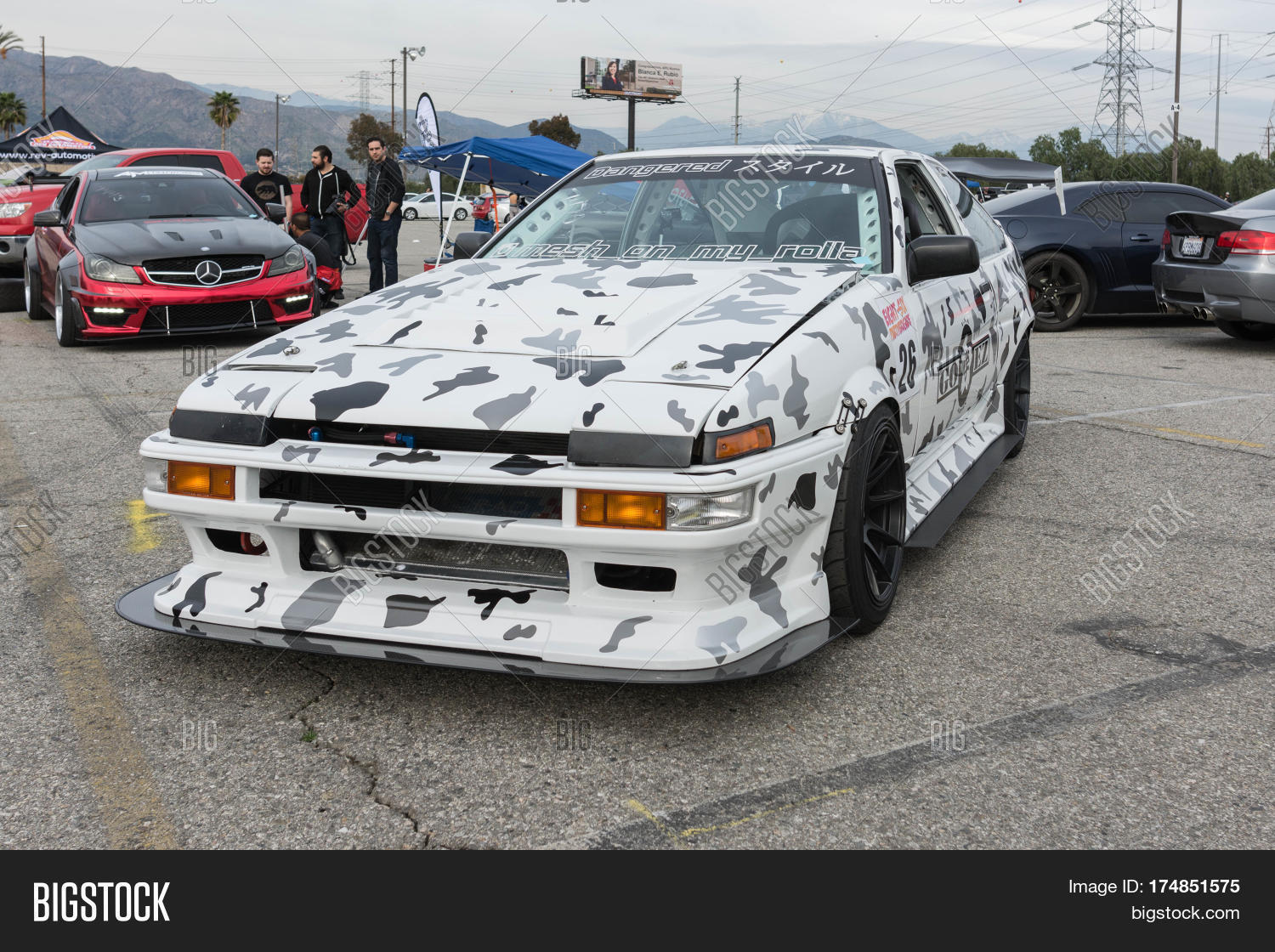 Toyota Ae86 On Display Image & Photo (Free Trial) | Bigstock