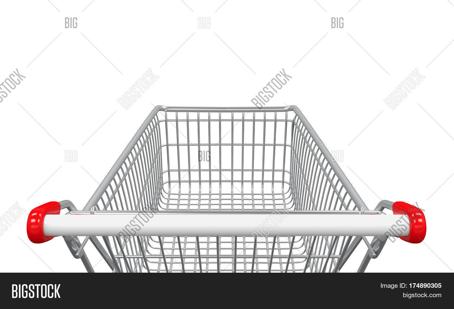 Shopping Cart Isolated Image & Photo (Free Trial) | Bigstock