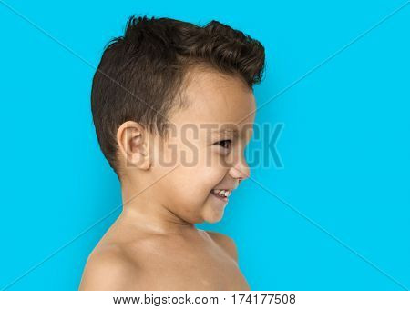 Little Boy Side View Image & Photo (Free Trial) | Bigstock