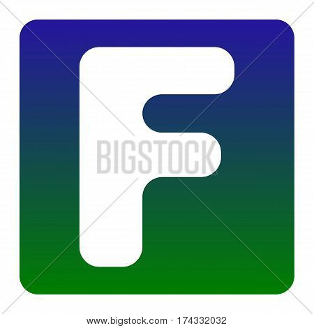 Letter F Sign Design Vector & Photo (Free Trial) | Bigstock