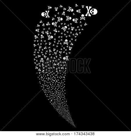 Death Skull Random Vector & Photo (Free Trial) | Bigstock