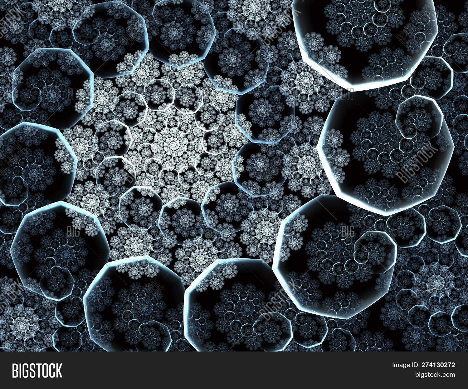 Fractal Snow Flakes. Image & Photo (Free Trial) | Bigstock