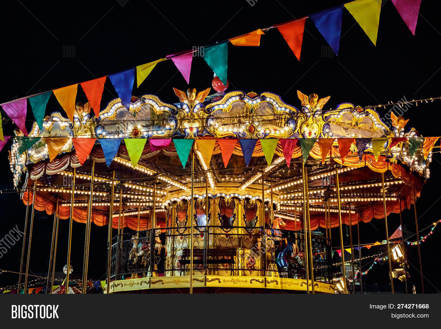 Merry-go-round Image & Photo (Free Trial) | Bigstock
