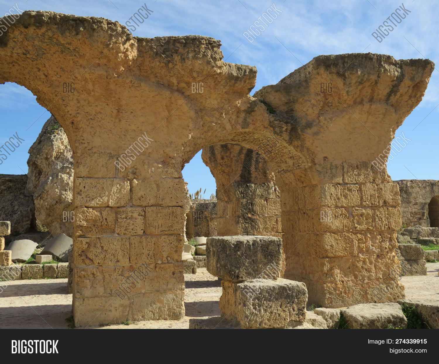 Carthago Ruins Capital Image & Photo (Free Trial) | Bigstock