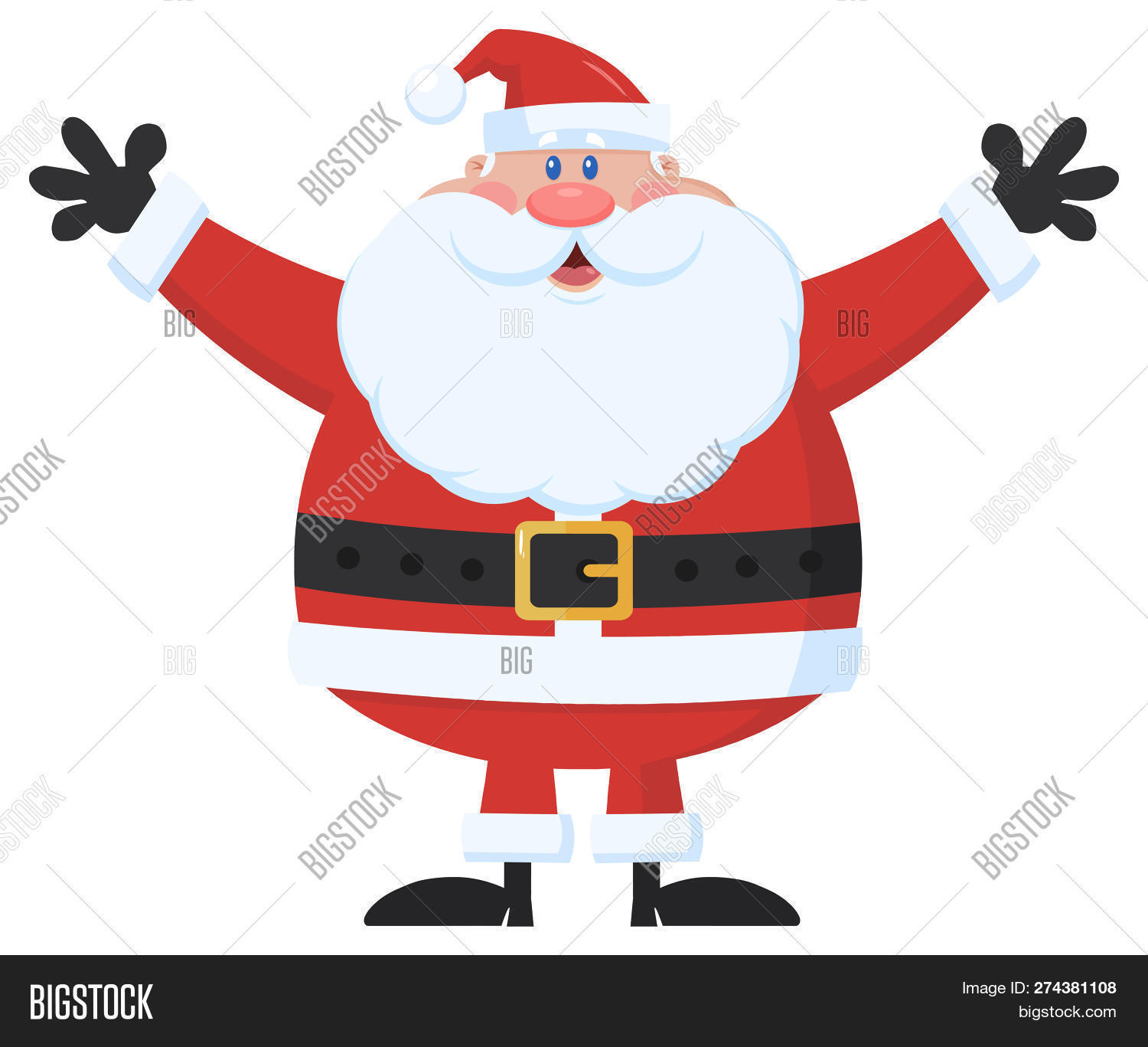 Santa Claus Cartoon Image & Photo (Free Trial) | Bigstock