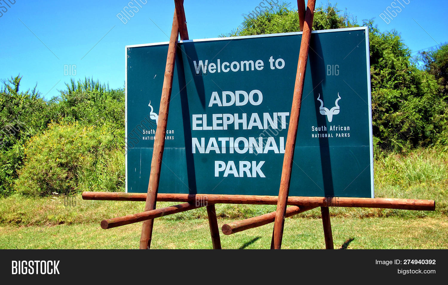 Sign Addo Elephant Image & Photo (Free Trial) | Bigstock