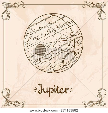 Jupiter. Vintage Vector & Photo (Free Trial) | Bigstock