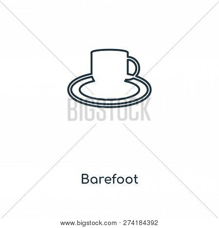 Barefoot Icon Trendy Vector & Photo (Free Trial) | Bigstock