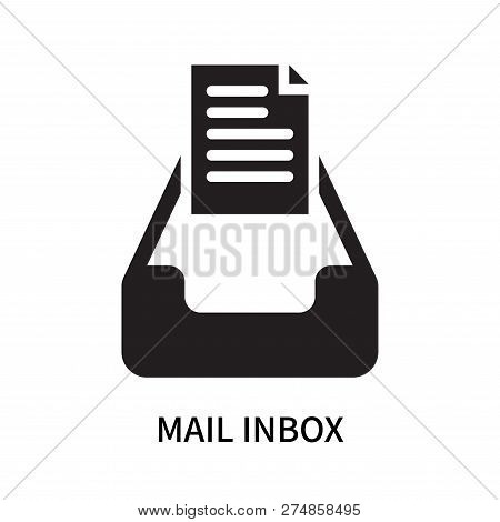Mail Inbox Icon Vector & Photo (Free Trial) | Bigstock