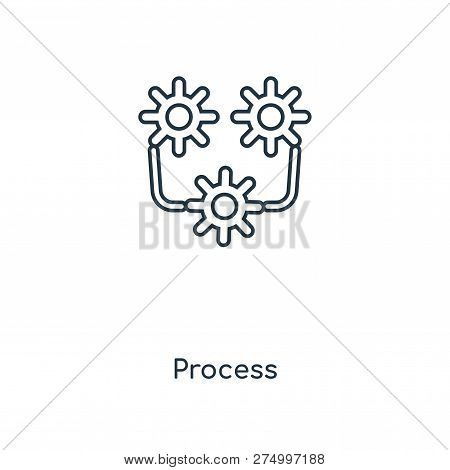 Process Icon Trendy Vector & Photo (Free Trial) | Bigstock