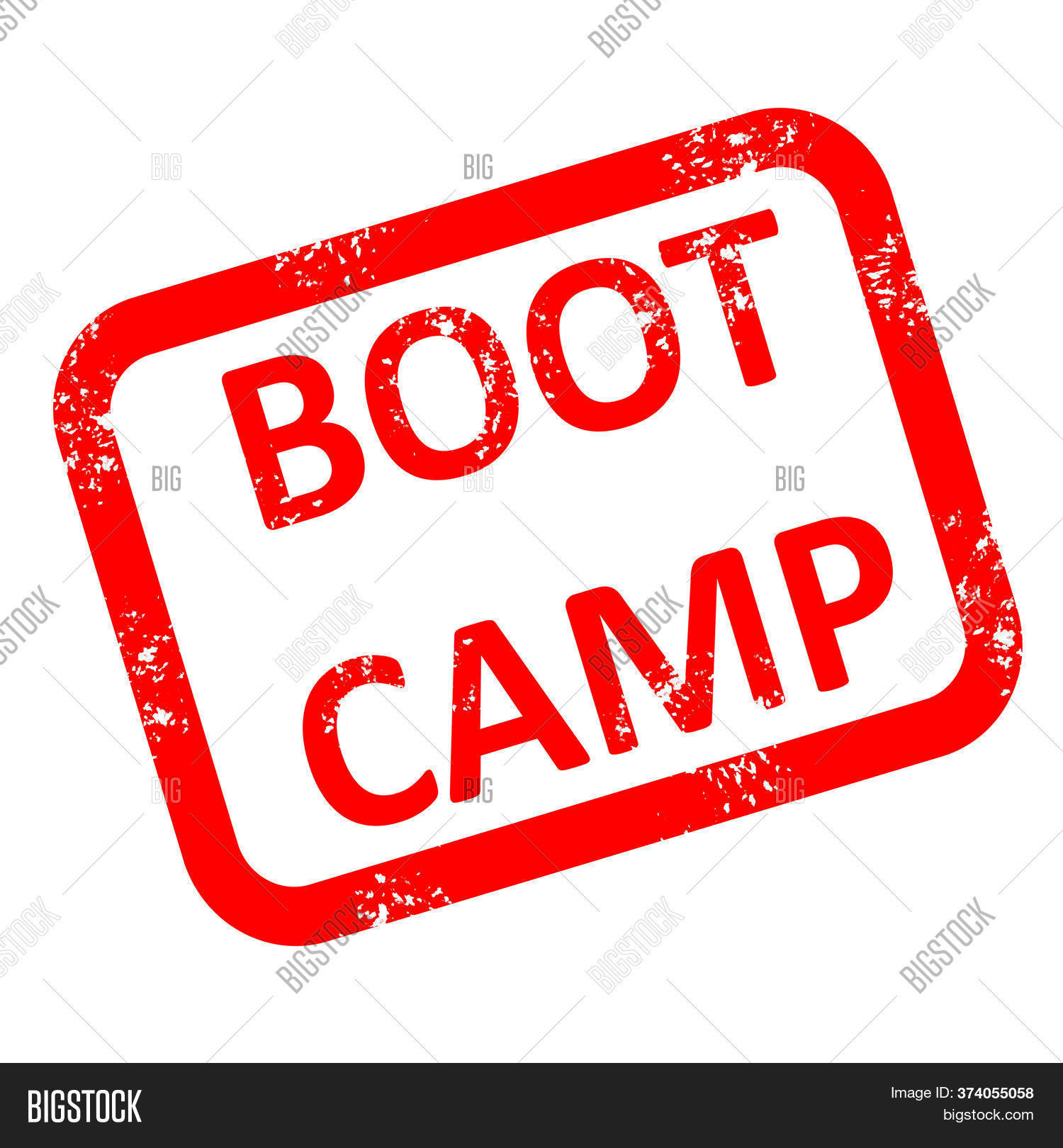 Boot Camp Stamp Sign. Image & Photo (Free Trial) | Bigstock