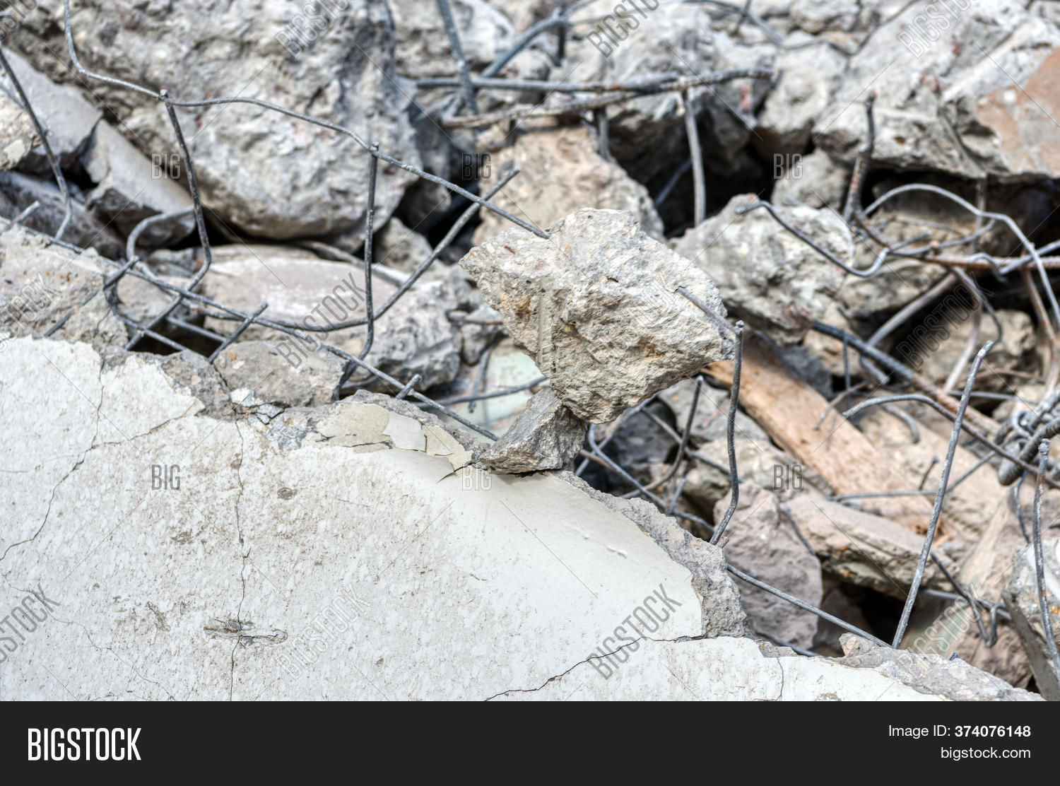 Destroyed Concrete Image & Photo (Free Trial) | Bigstock