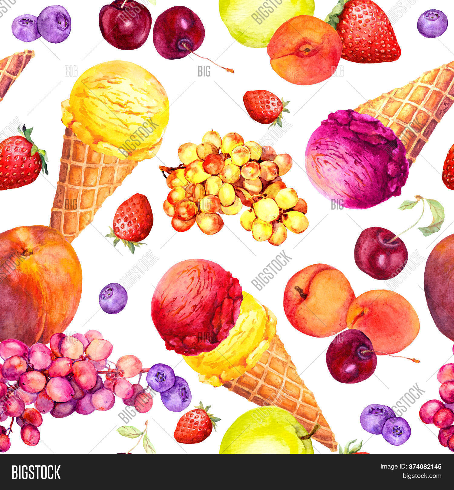 Summer Fruit Mix Image & Photo (Free Trial) | Bigstock