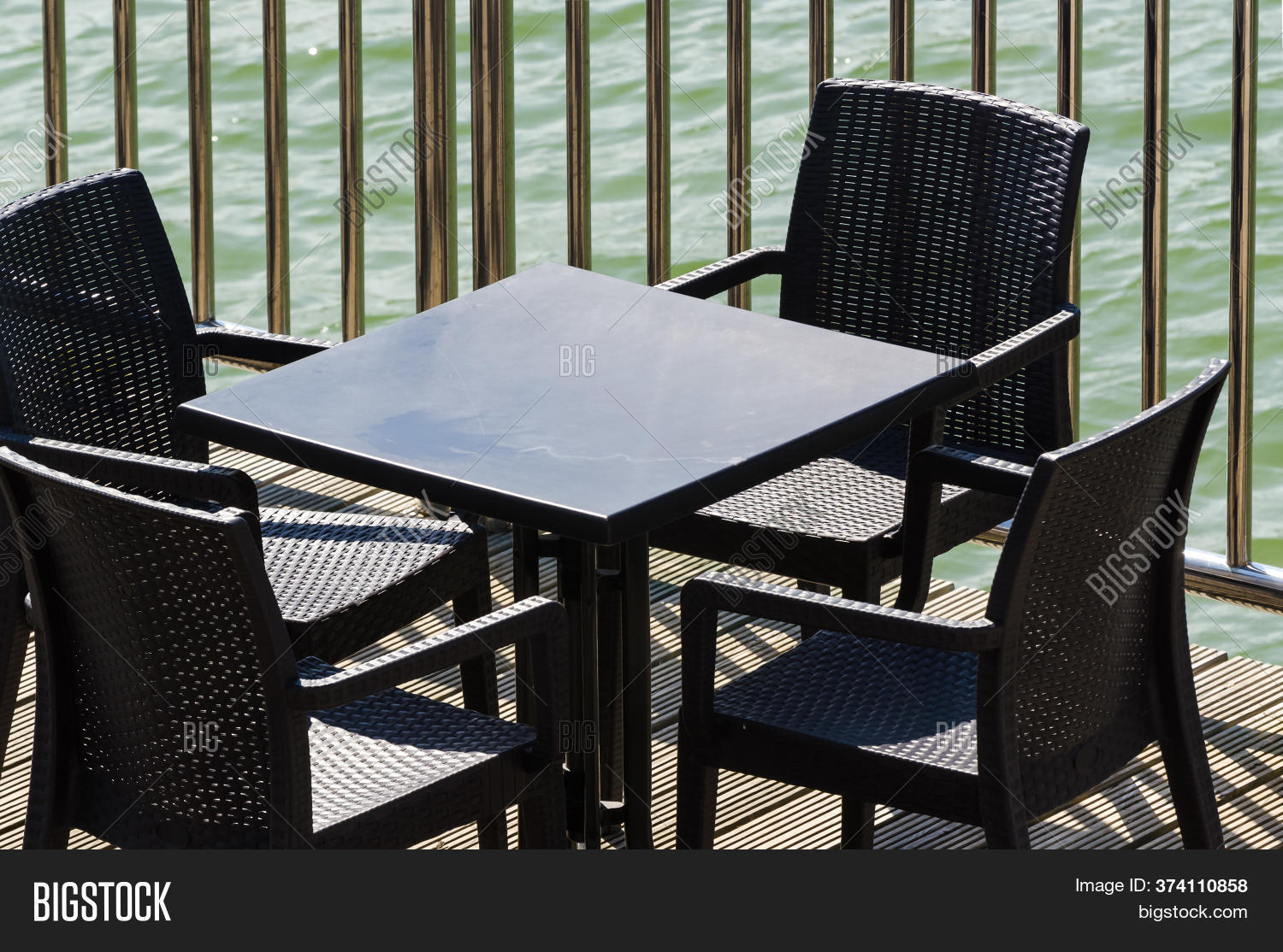 Seaside Cafe - Tables Image & Photo (Free Trial) | Bigstock