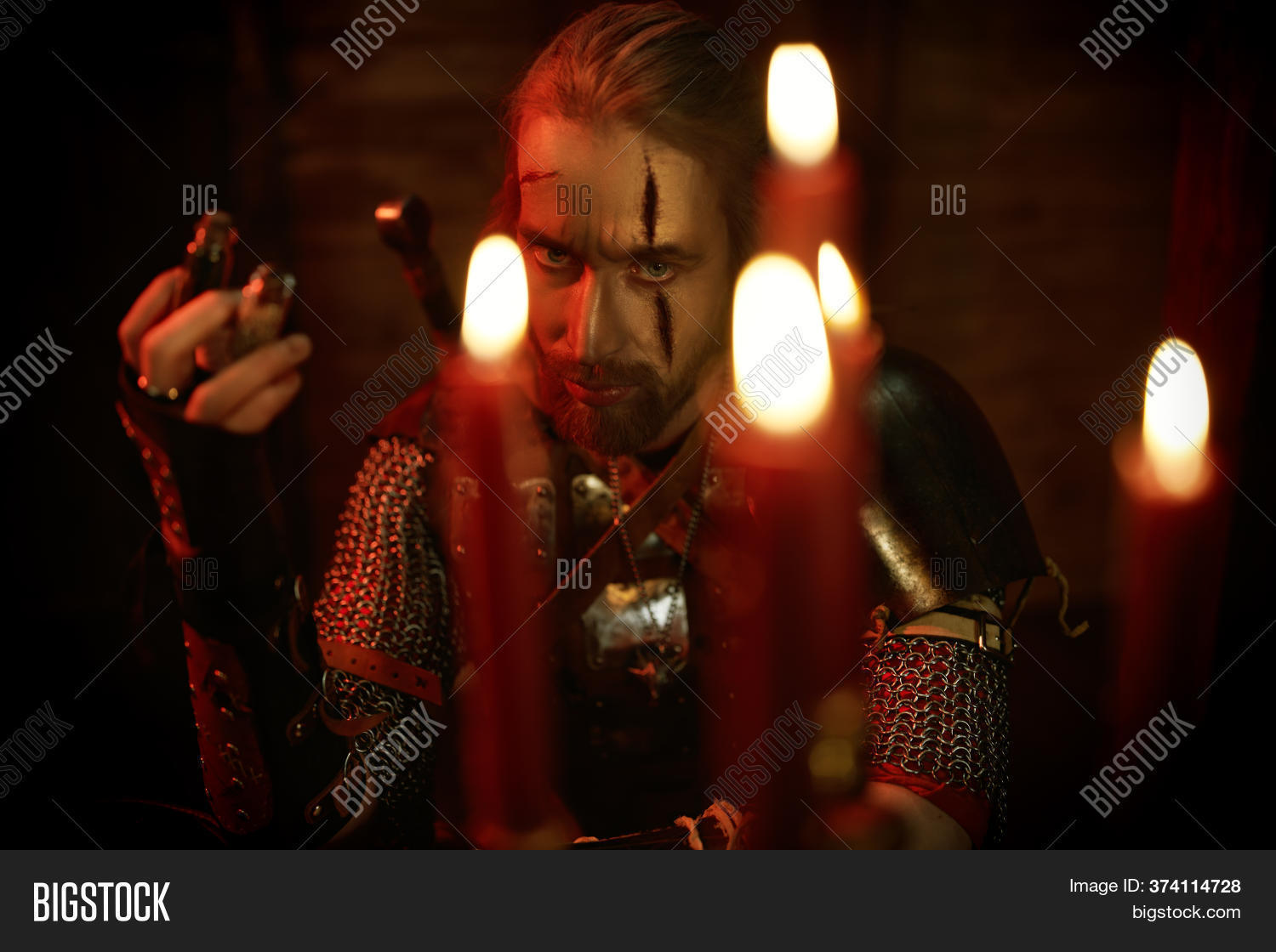 Witcher Man Wooden Image & Photo (Free Trial) | Bigstock
