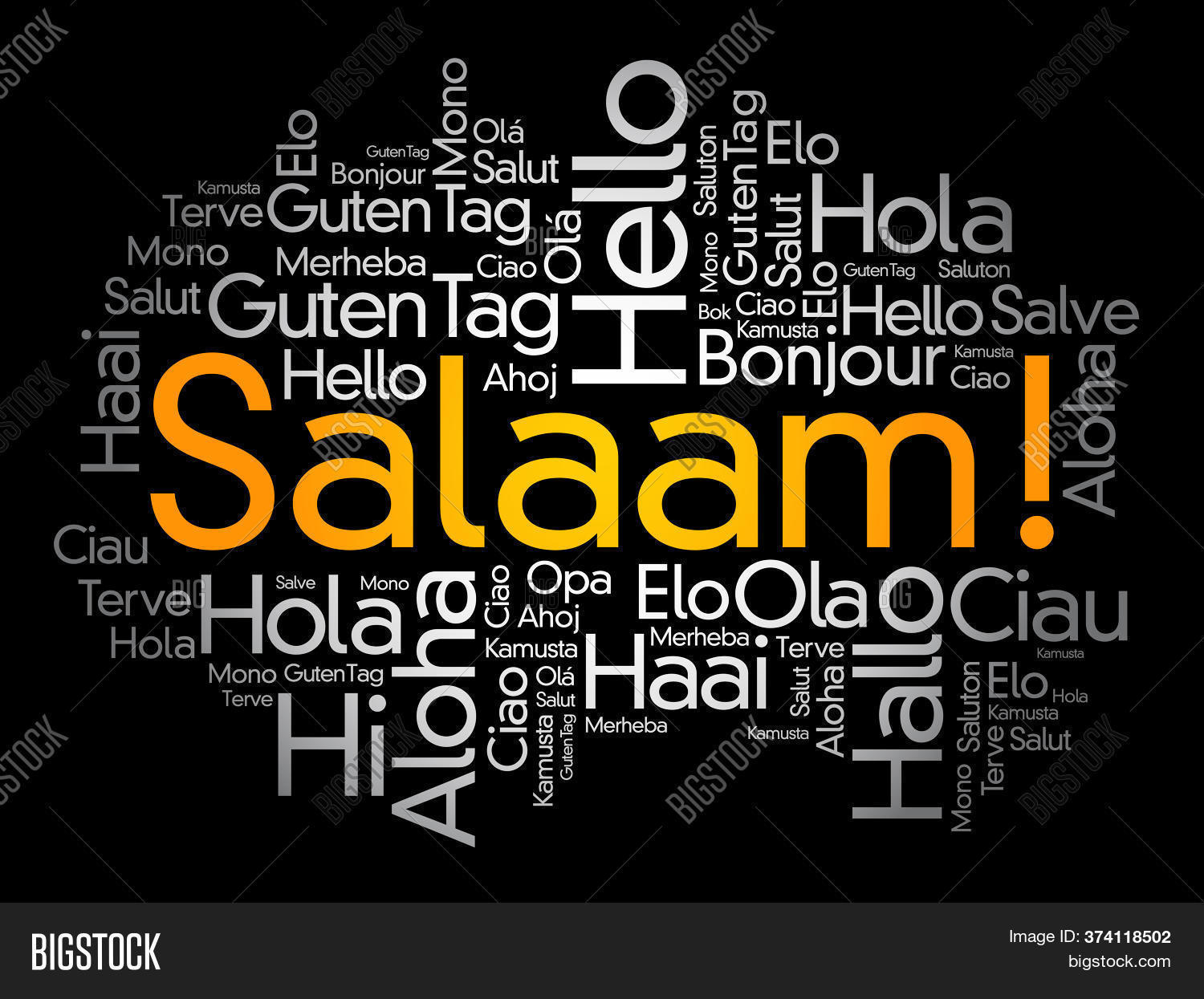 Salaam! (hello Image & Photo (Free Trial) | Bigstock