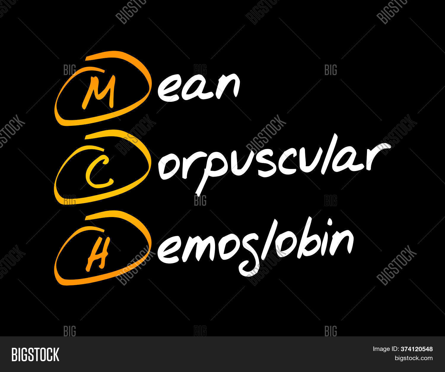 Mch - Mean Corpuscular Image & Photo (Free Trial) | Bigstock