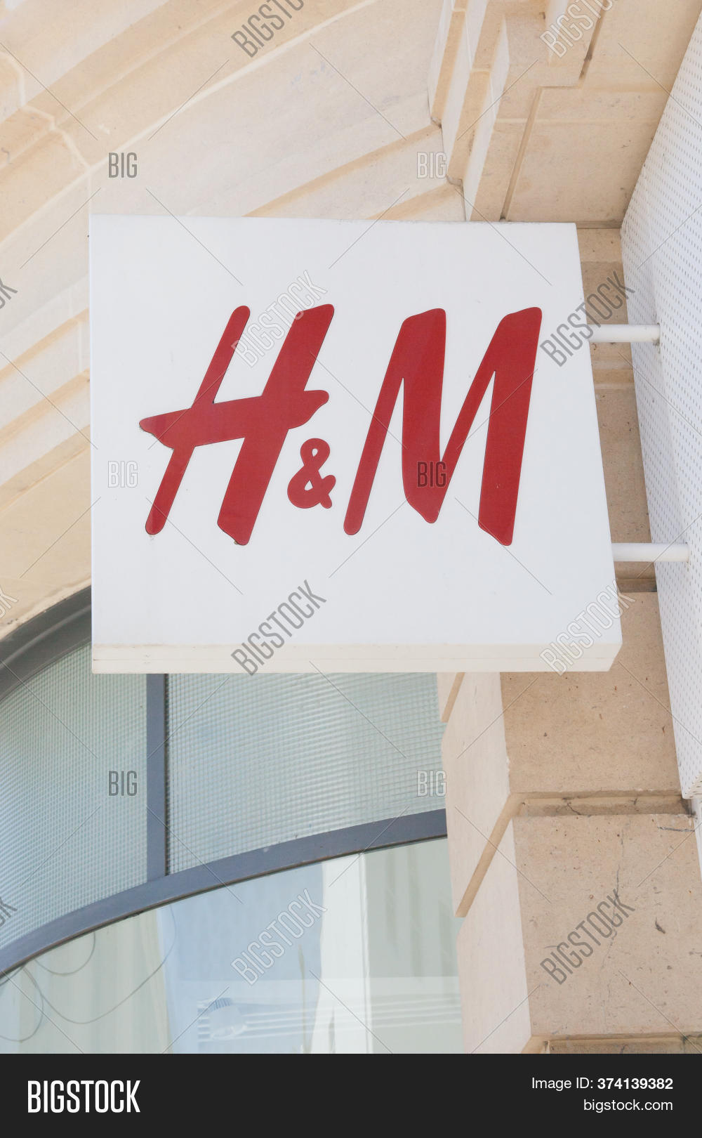 H & M Sign Hanging Image & Photo (Free Trial) | Bigstock