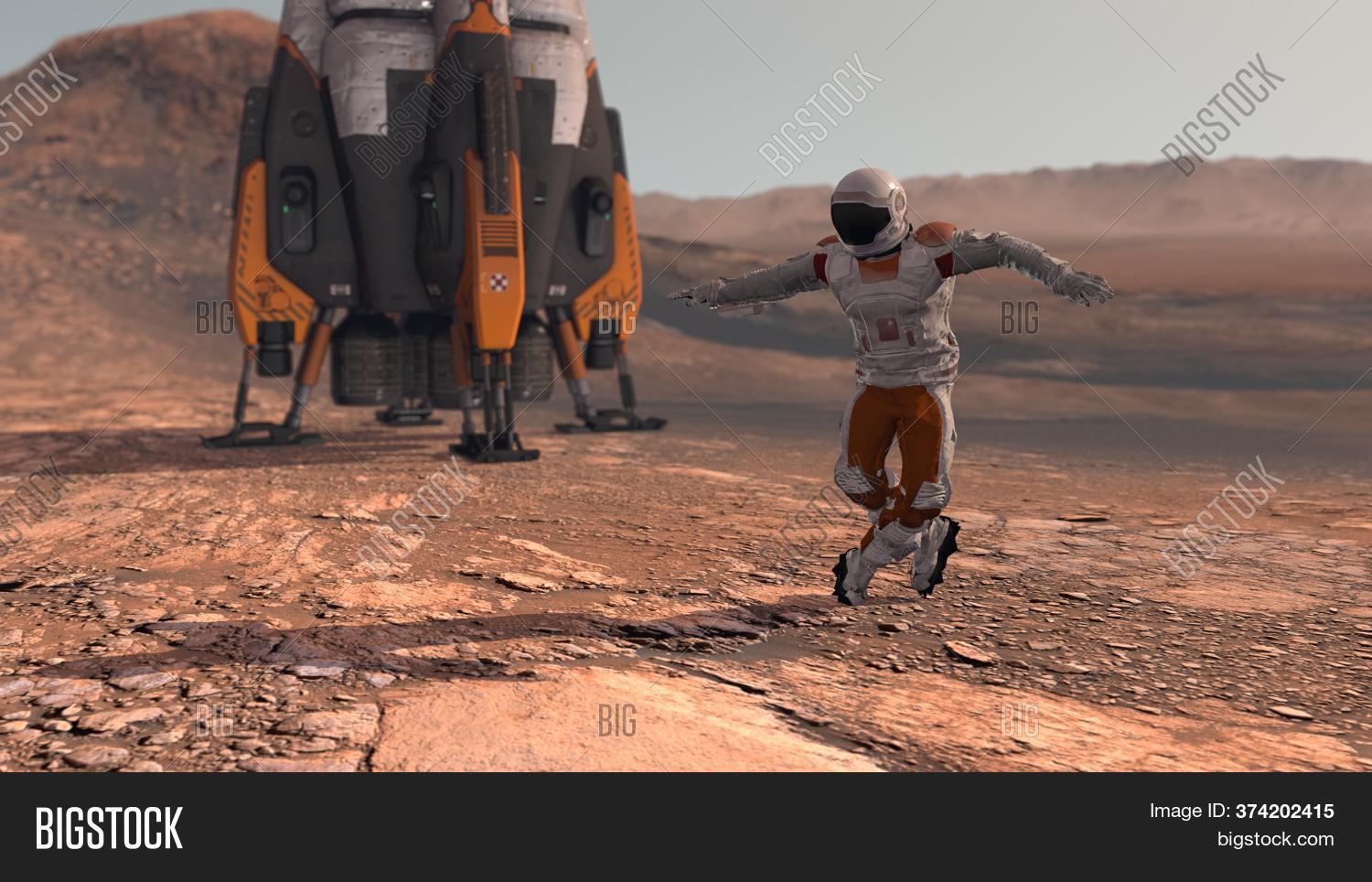 Astronaut Dancing On Image & Photo (Free Trial) | Bigstock
