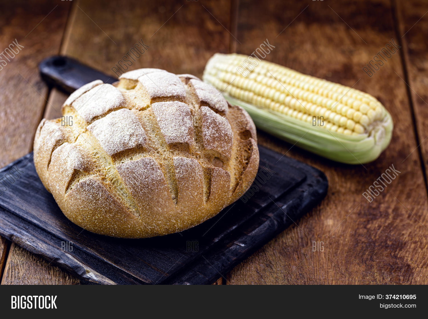 Broa Type Corn Wheat Image & Photo (Free Trial) | Bigstock
