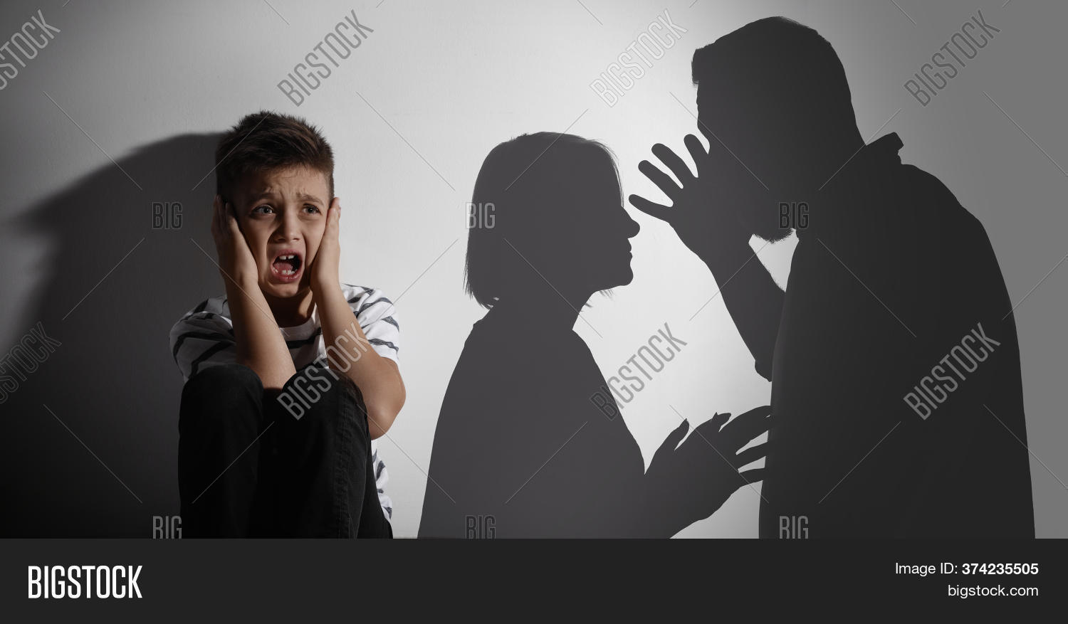 Scared Little Boy Image & Photo (Free Trial) | Bigstock