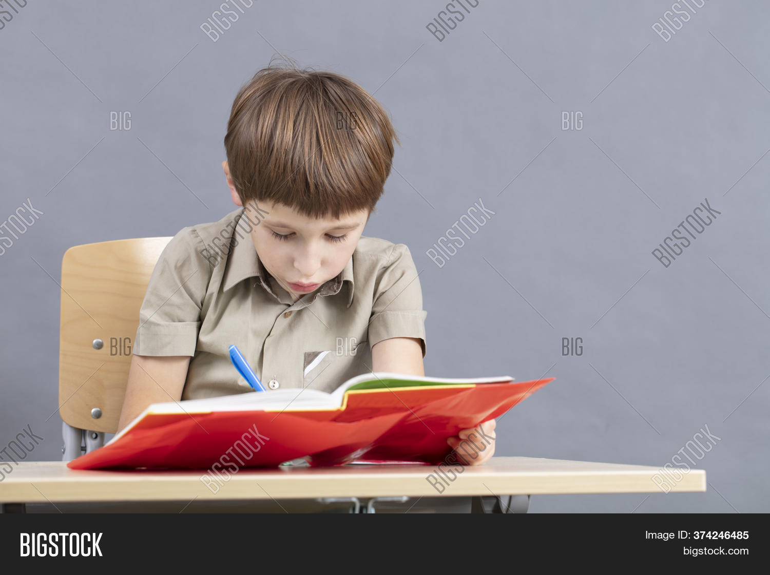 Child Table Doing Image & Photo (Free Trial) | Bigstock