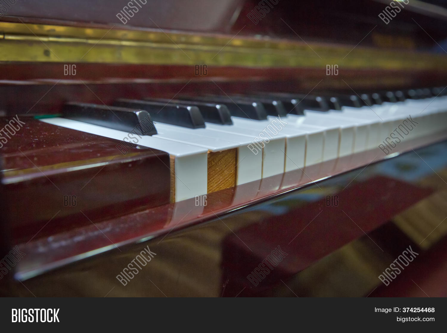 Piano Presses . Piano Image & Photo (Free Trial) | Bigstock