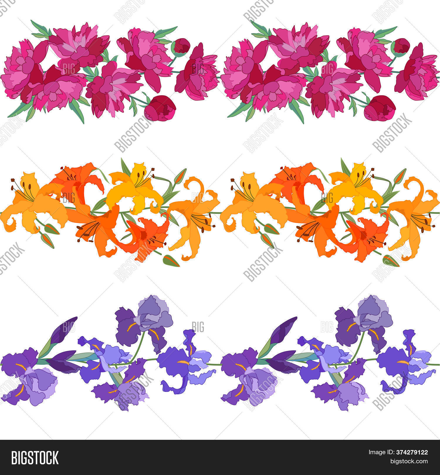 Three Seamless Pattern Image & Photo (Free Trial) | Bigstock