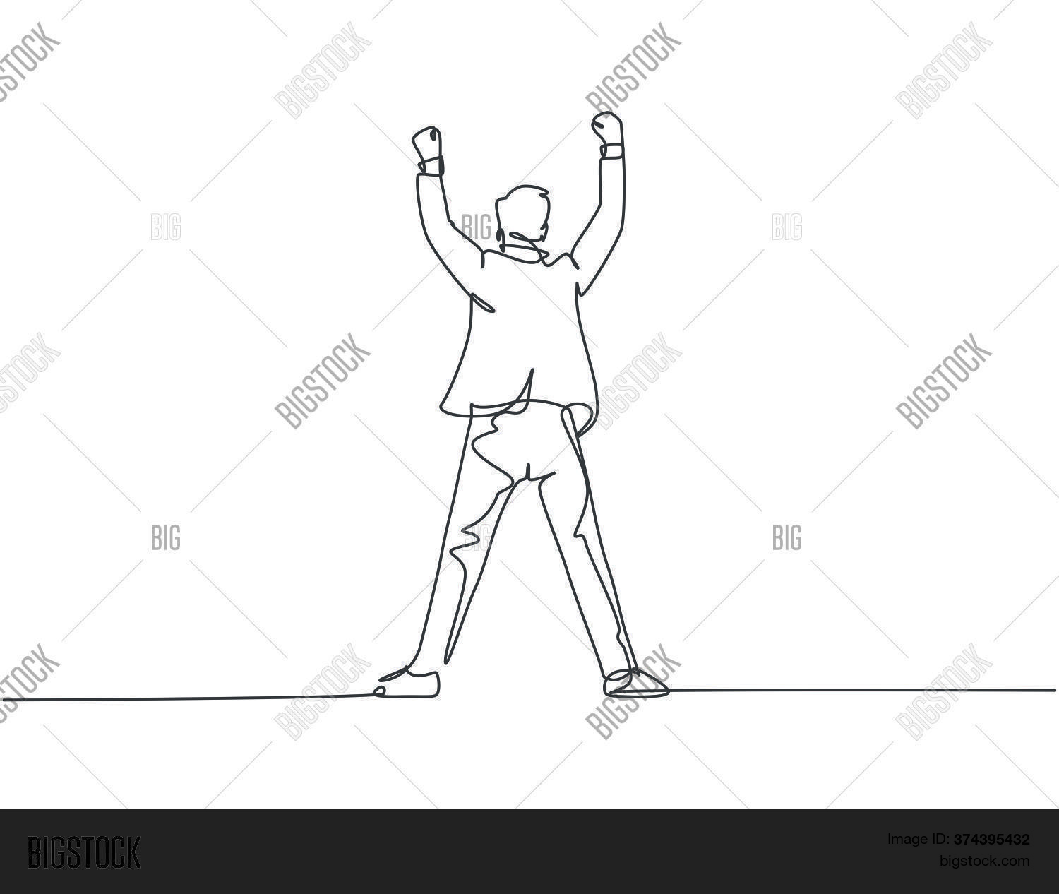 One Single Line Vector & Photo (Free Trial) | Bigstock