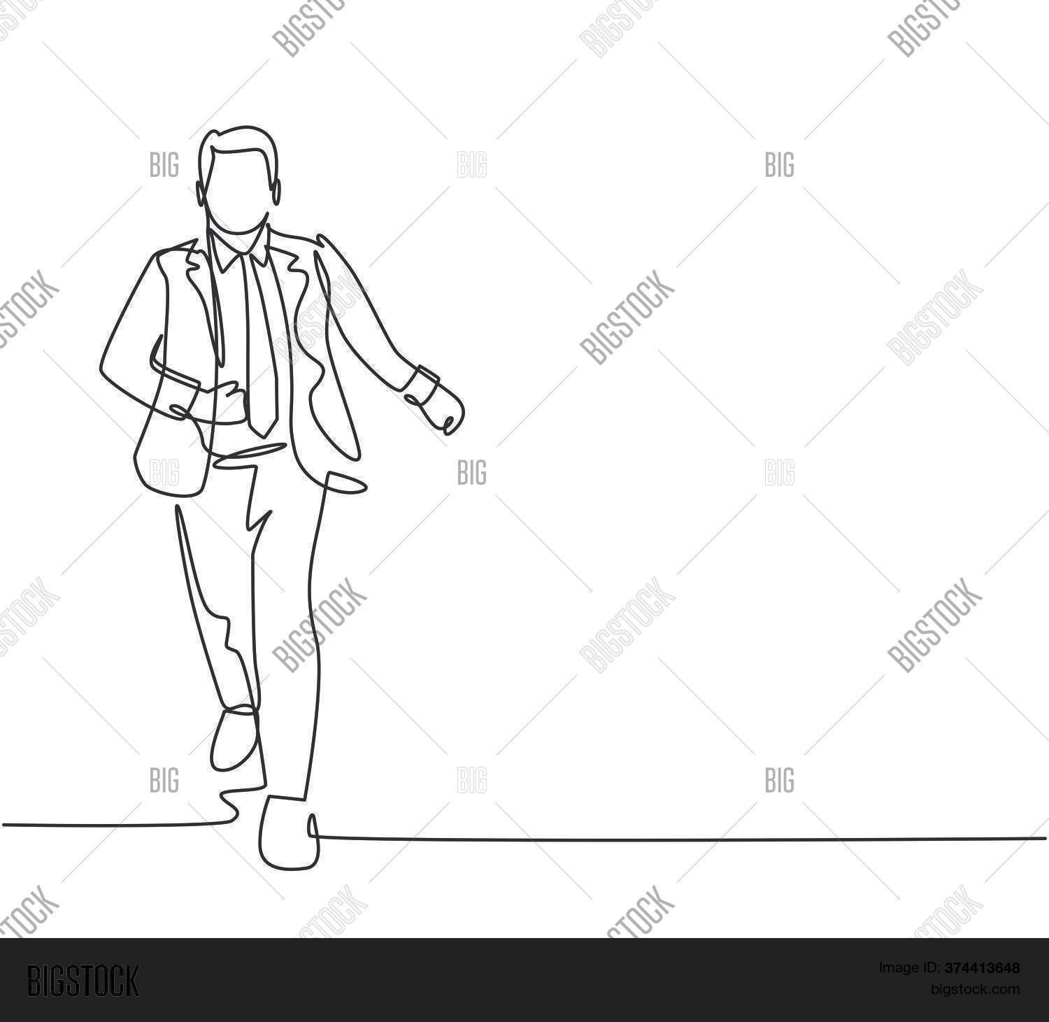 One Single Line Vector & Photo (Free Trial) | Bigstock