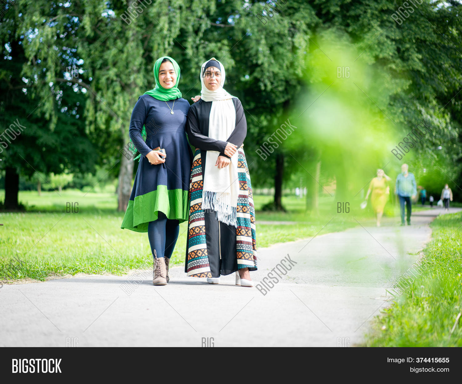 Two Muslim Women Image & Photo (Free Trial) | Bigstock