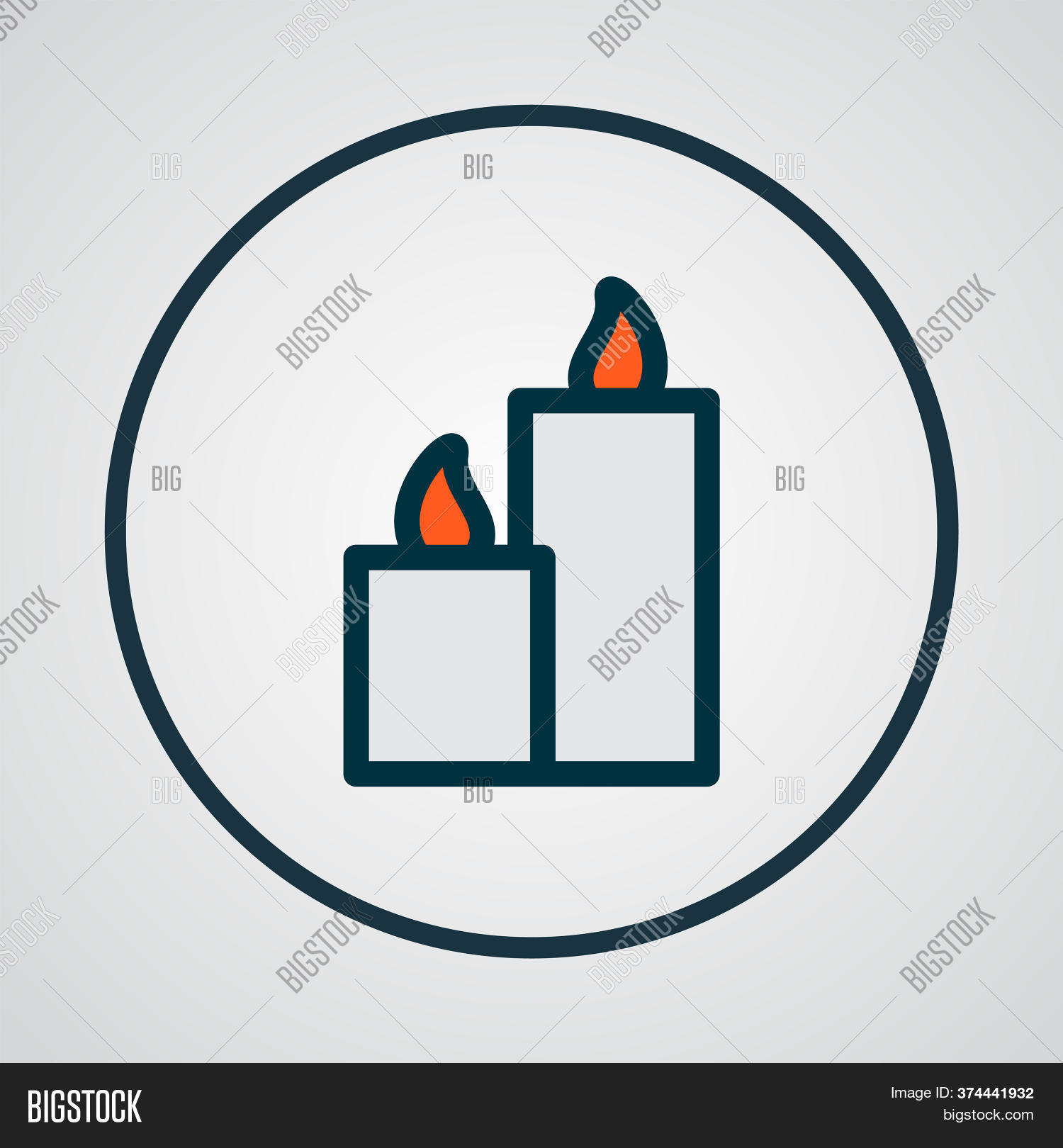 Paraffin Icon Colored Image & Photo (Free Trial) | Bigstock