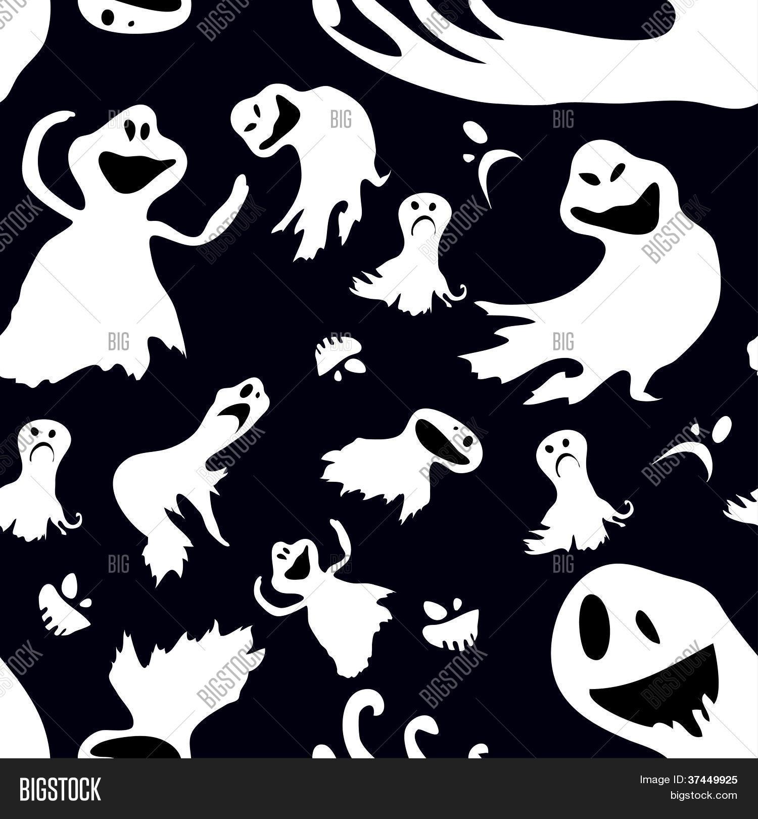 Scary. Seamless Vector & Photo (Free Trial) | Bigstock