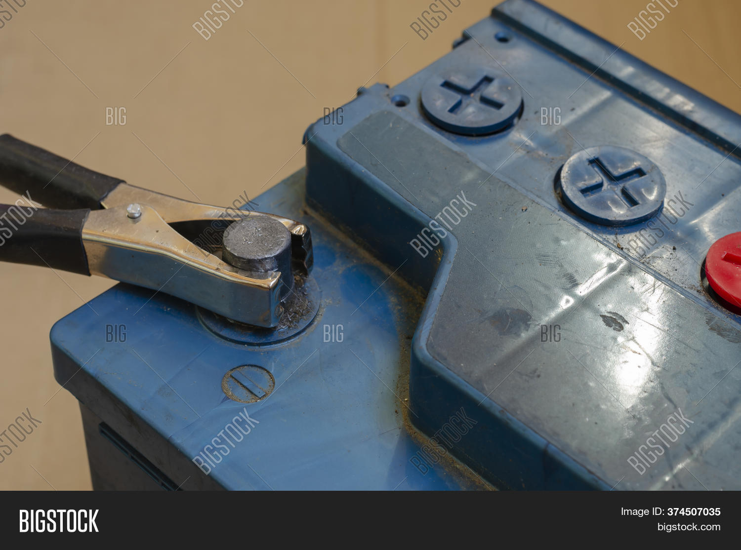 Negative Car Battery Image & Photo (Free Trial) | Bigstock