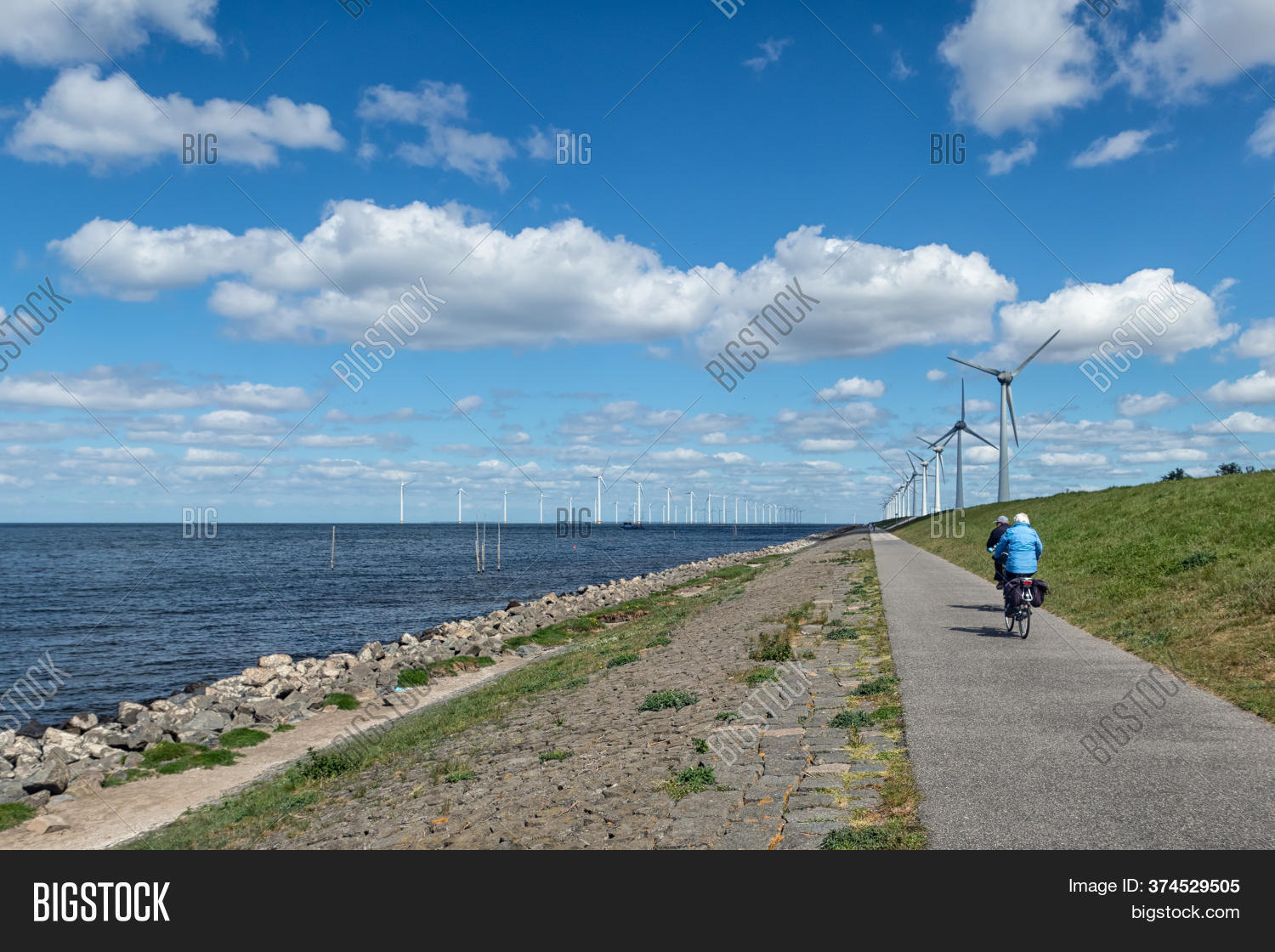 Dutch Dike Along Image & Photo (Free Trial) | Bigstock