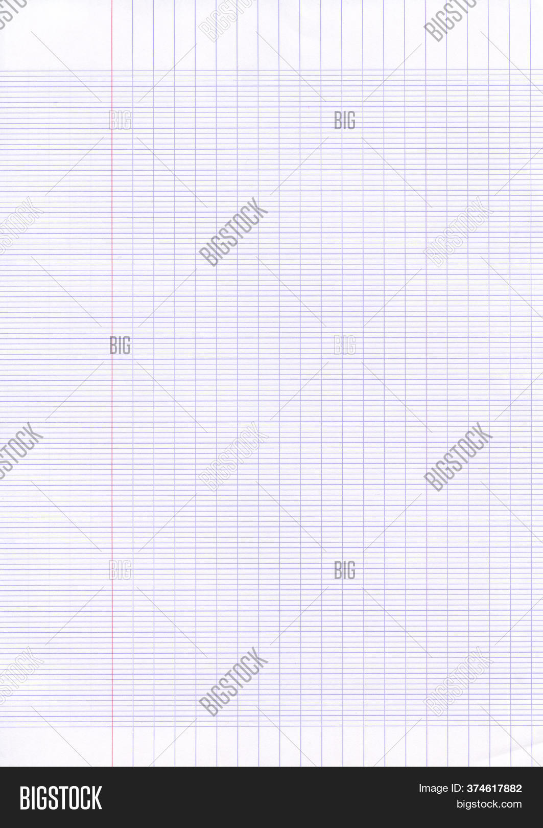 School Lined Paper Image & Photo (Free Trial) | Bigstock
