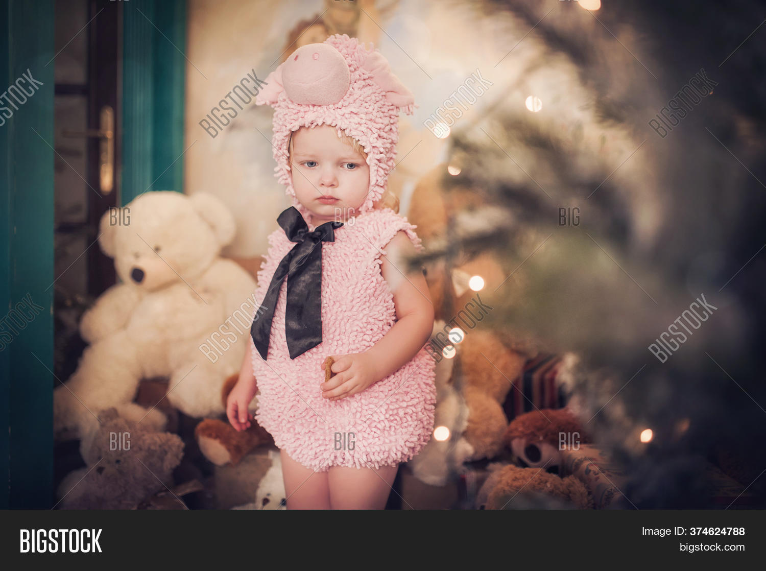 Little Girl Pig Image & Photo (Free Trial) | Bigstock