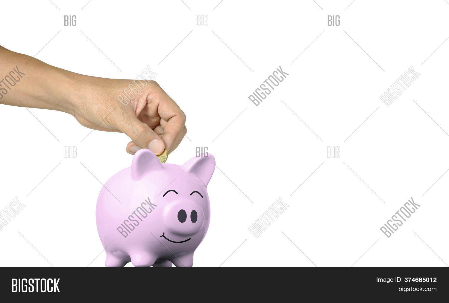 Hand Piggy Bank Image & Photo (Free Trial) | Bigstock