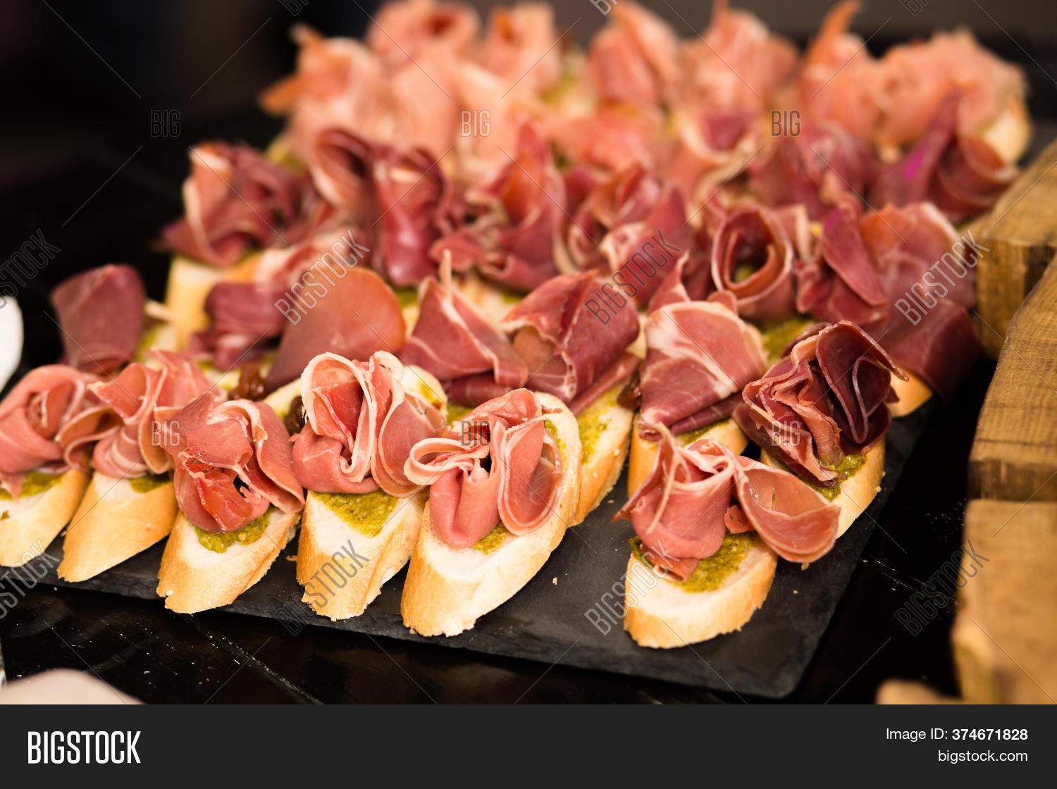 Canapes Sandwiches Image & Photo (Free Trial) | Bigstock