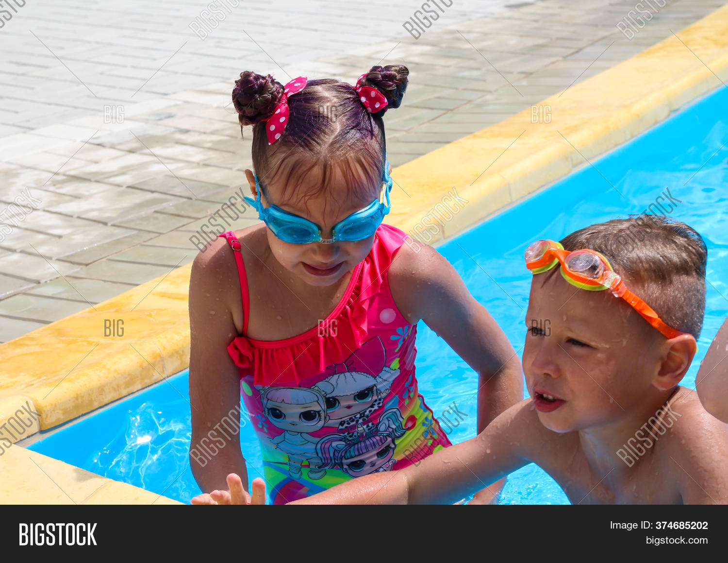 Children Swim Pool. Image & Photo (Free Trial) | Bigstock