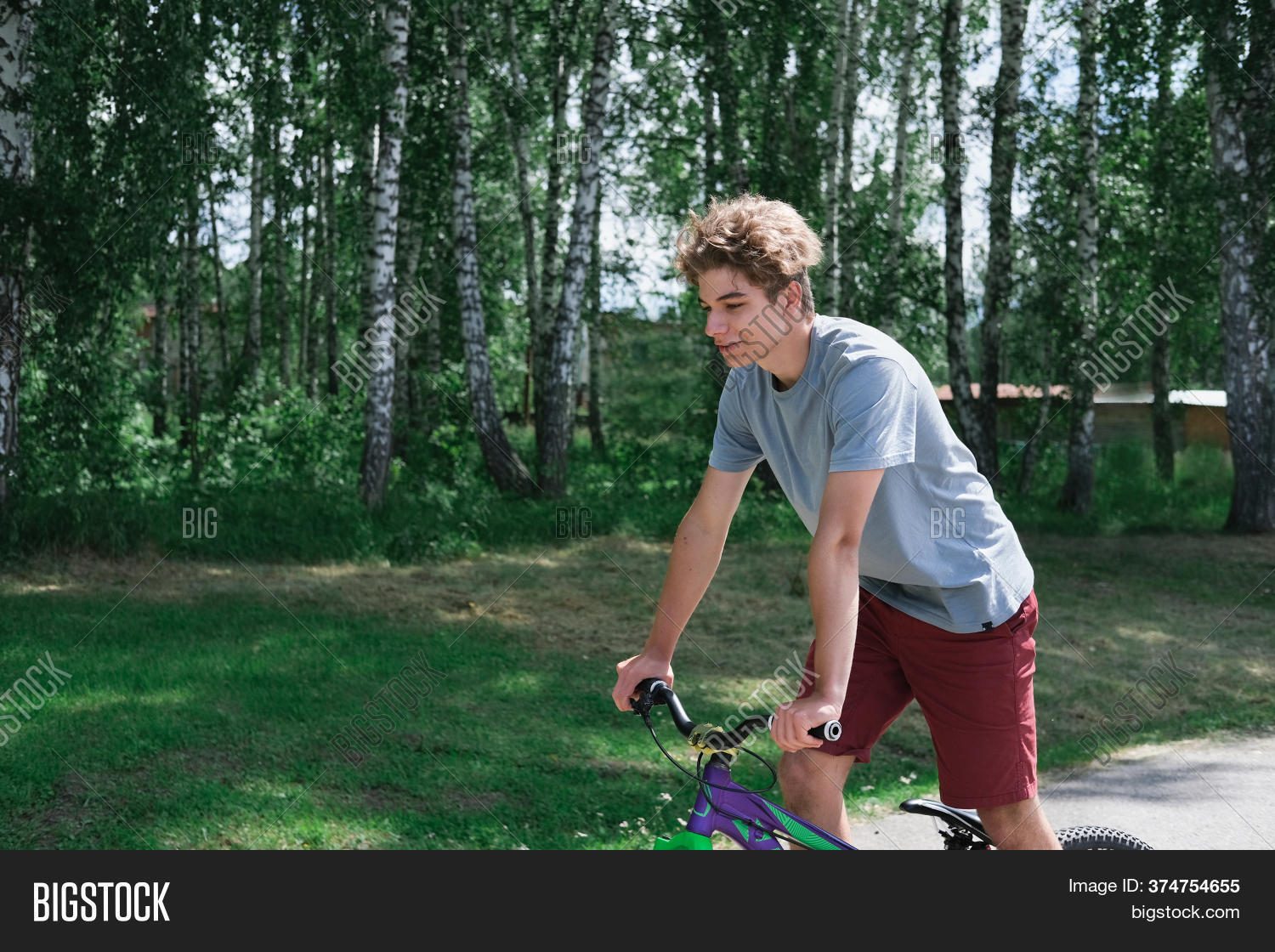 Teenager Boy Riding Image & Photo (Free Trial) | Bigstock