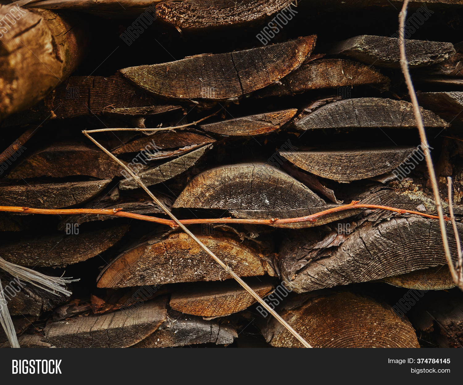 Stack Old Boards Lying Image & Photo (Free Trial) | Bigstock