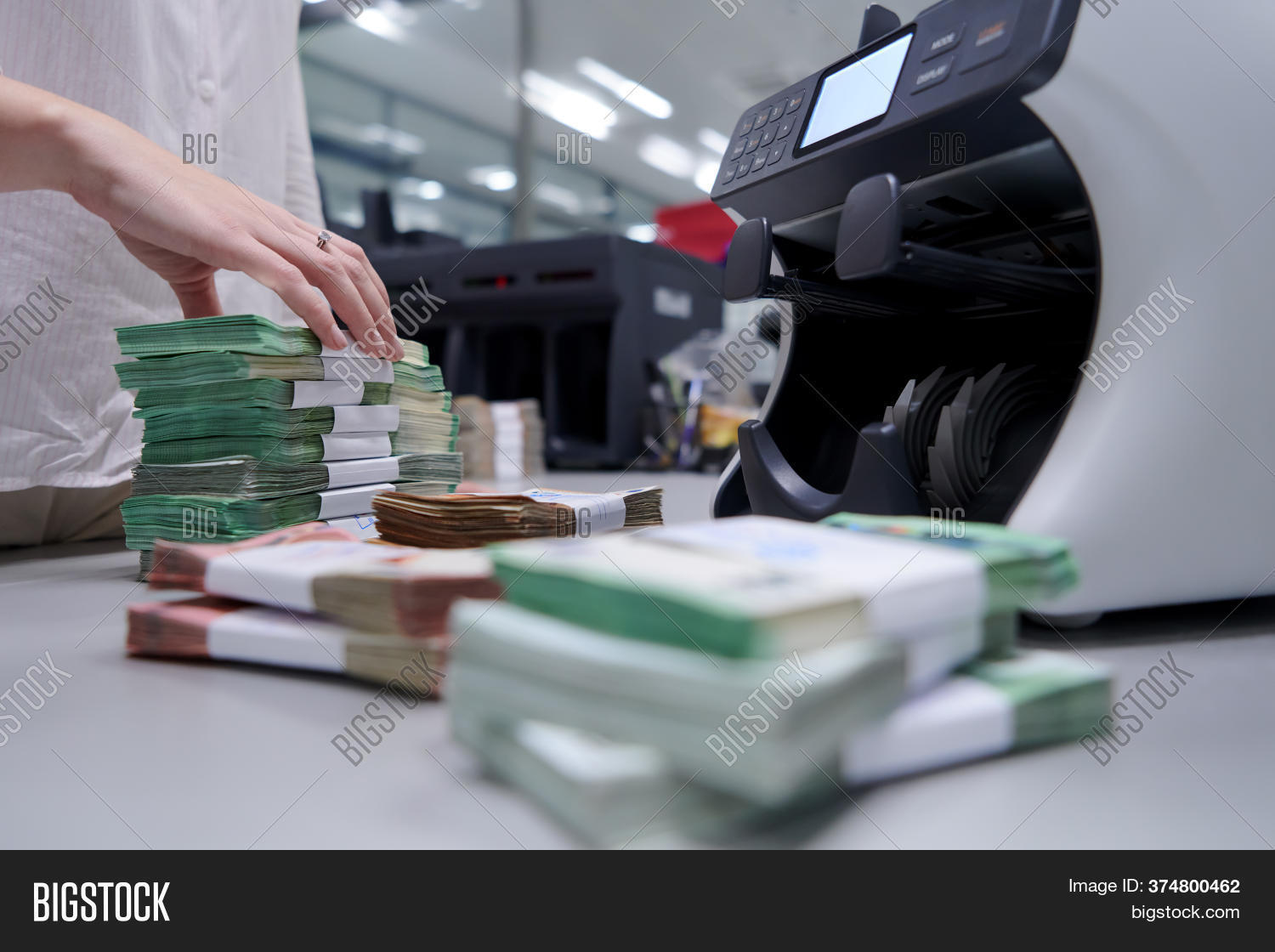 Bank Employees Using Image & Photo (Free Trial) | Bigstock