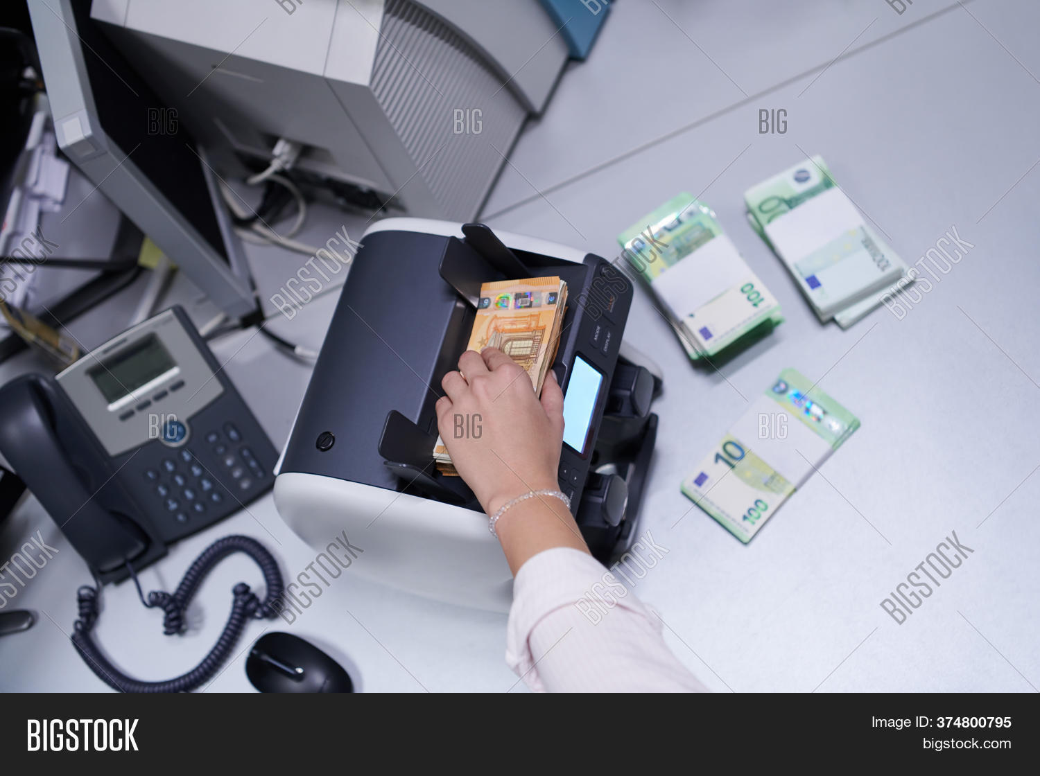 Bank Employees Using Image & Photo (Free Trial) | Bigstock