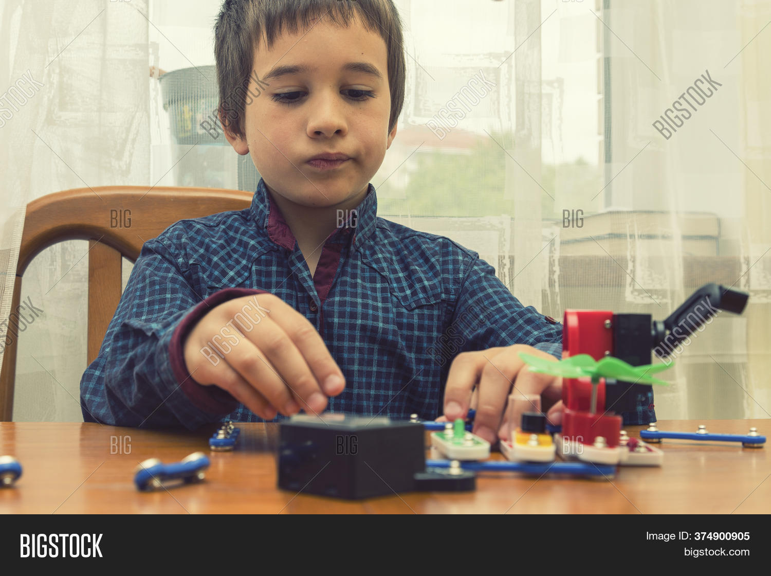 Boy Playing Electric Image & Photo (Free Trial) | Bigstock