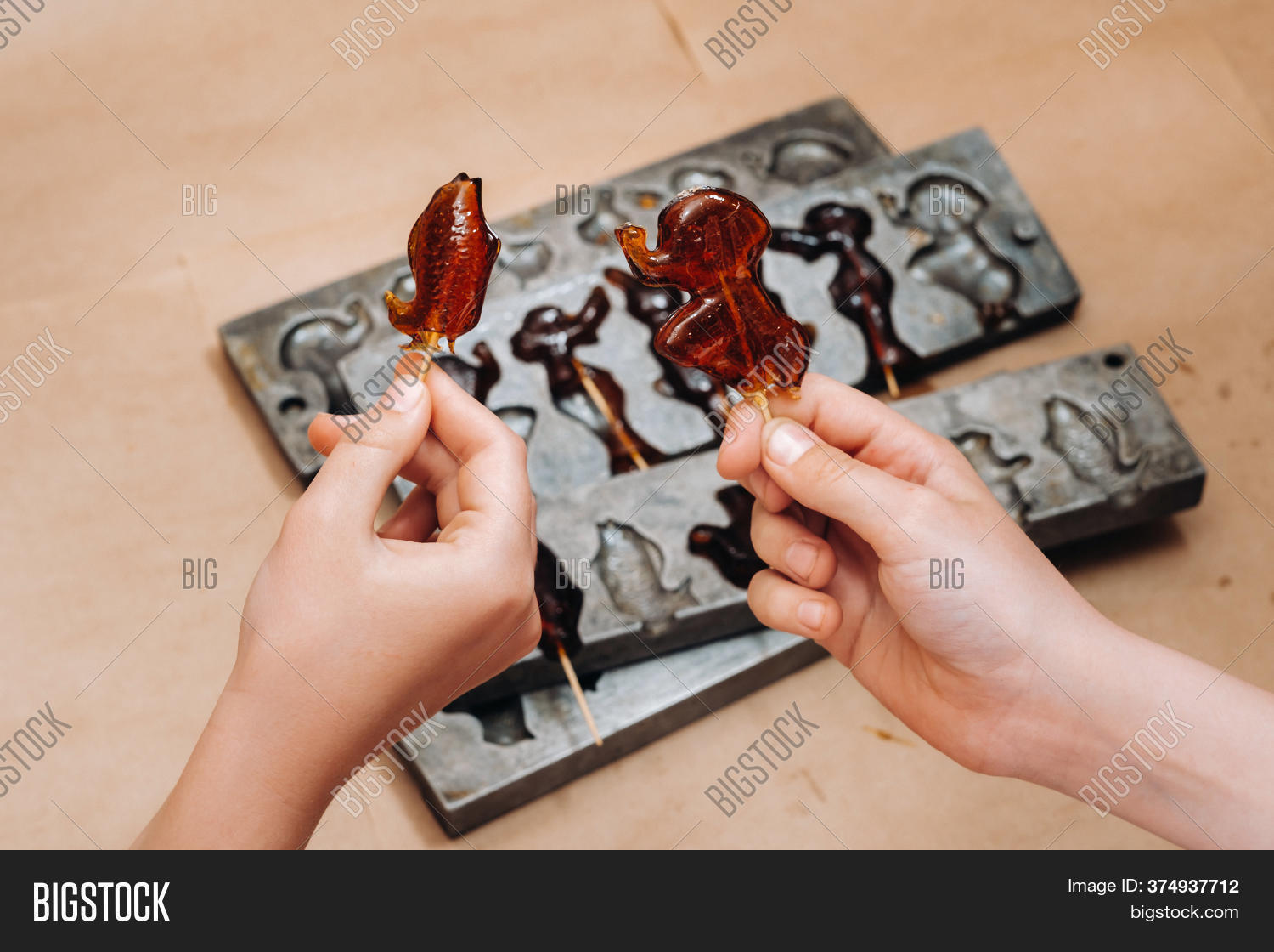 Making Sugar Lollipops Image & Photo (Free Trial) | Bigstock