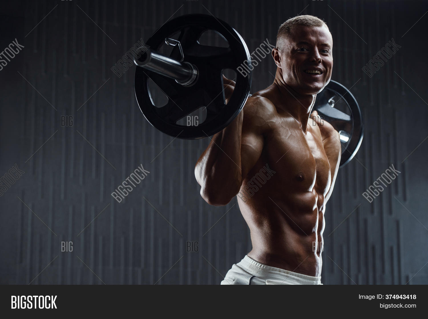 Caucasian Man Pumping Image & Photo (Free Trial) | Bigstock