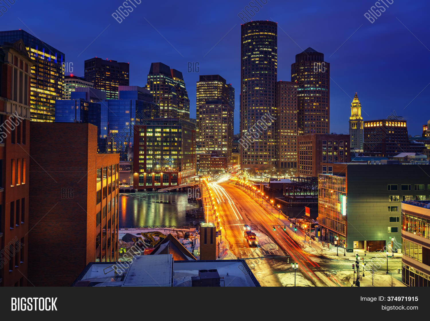 View On Boston City Image & Photo (Free Trial) | Bigstock